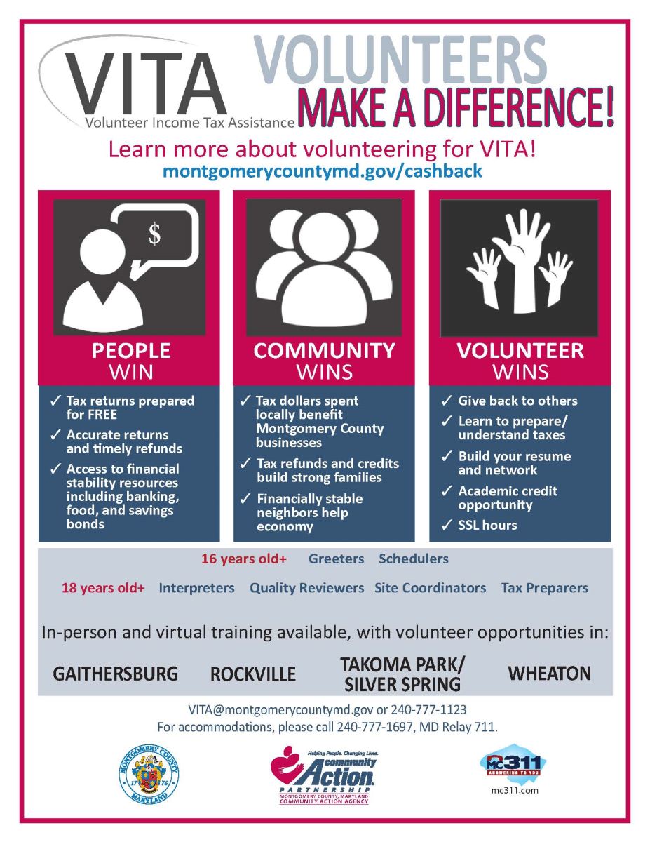Montgomery County Updates: Community Action Agency Seeks Volunteers to ...