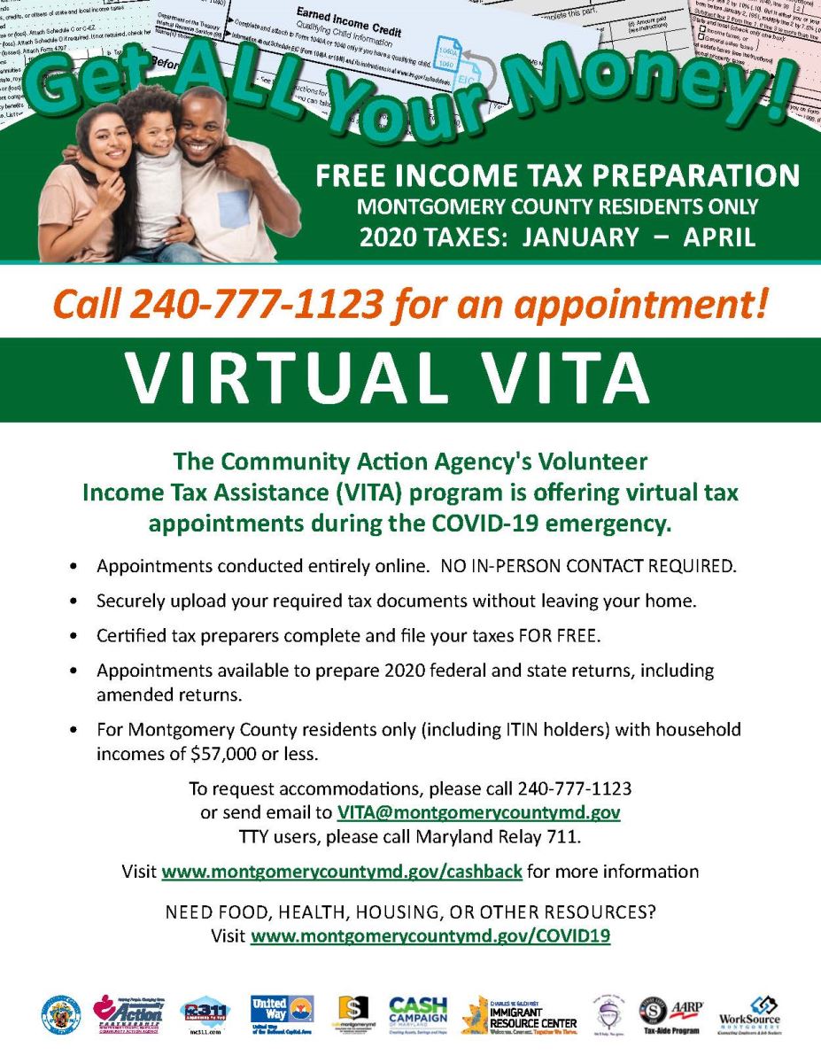 Montgomery County Volunteer Income Tax Assistance Program VITA