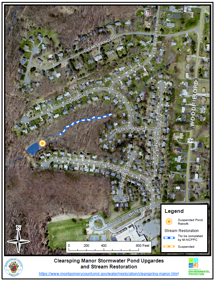 Clearspring Manor Restoration, DEP,Montgomery County, MD Government