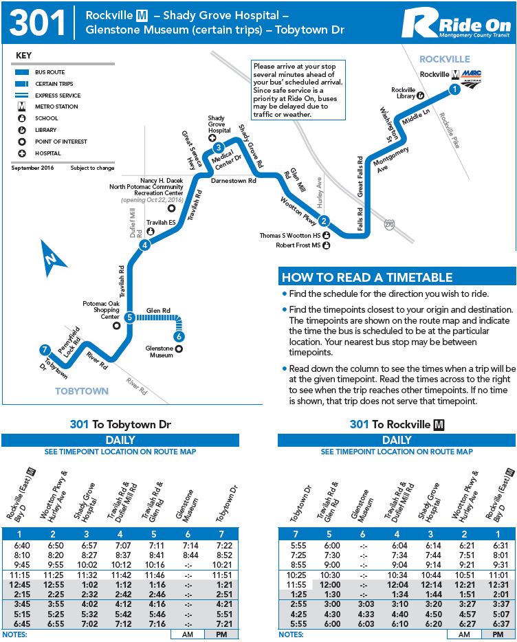 MCDOT TRANSIT SERVICES