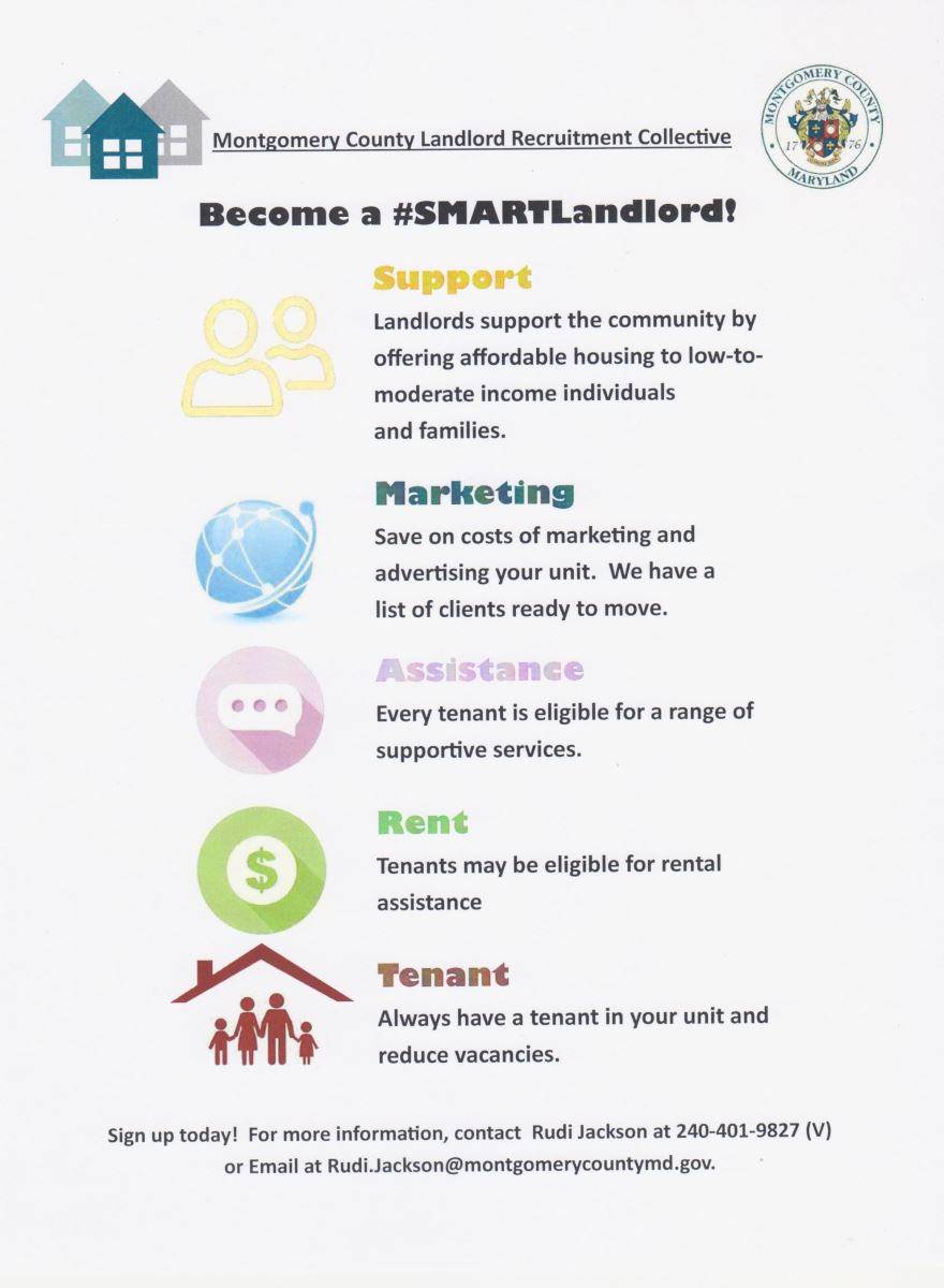 Landlord Recruitment - Ending Homelessness in Montgomery County MD
