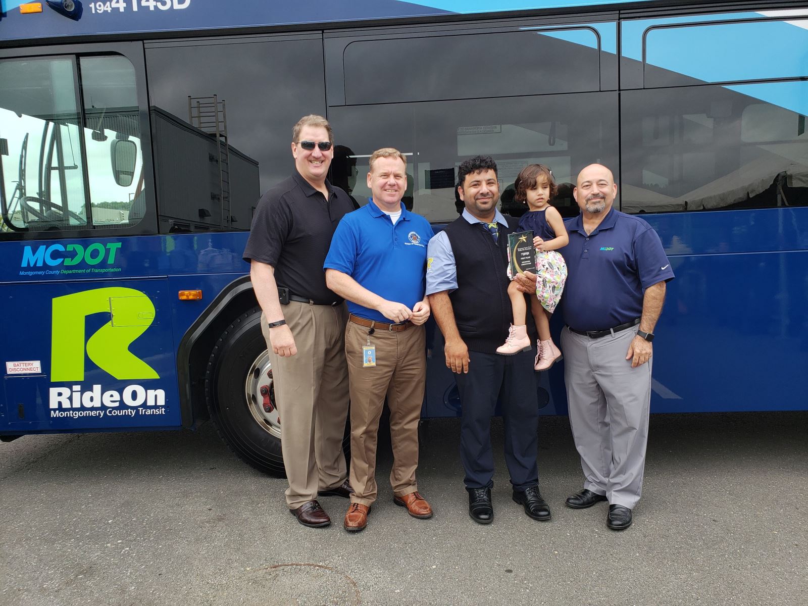 MCDOT Congratulates Winners of the 2019 Bus Roadeo