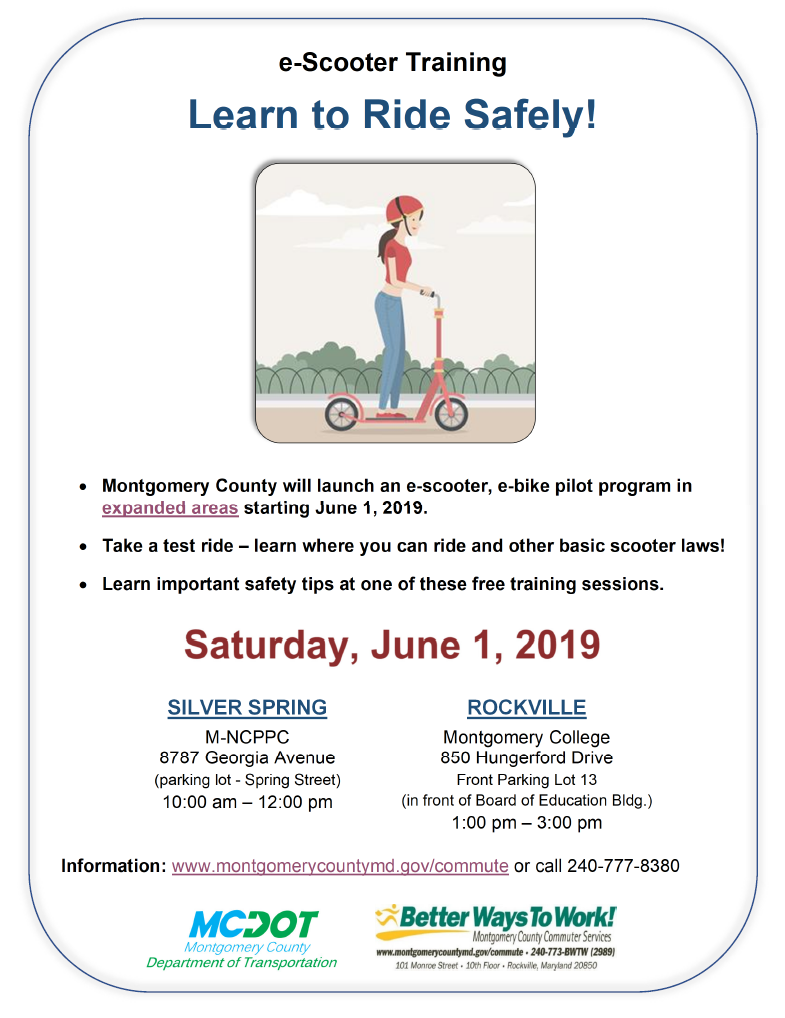 Bikesharing in Montgomery County