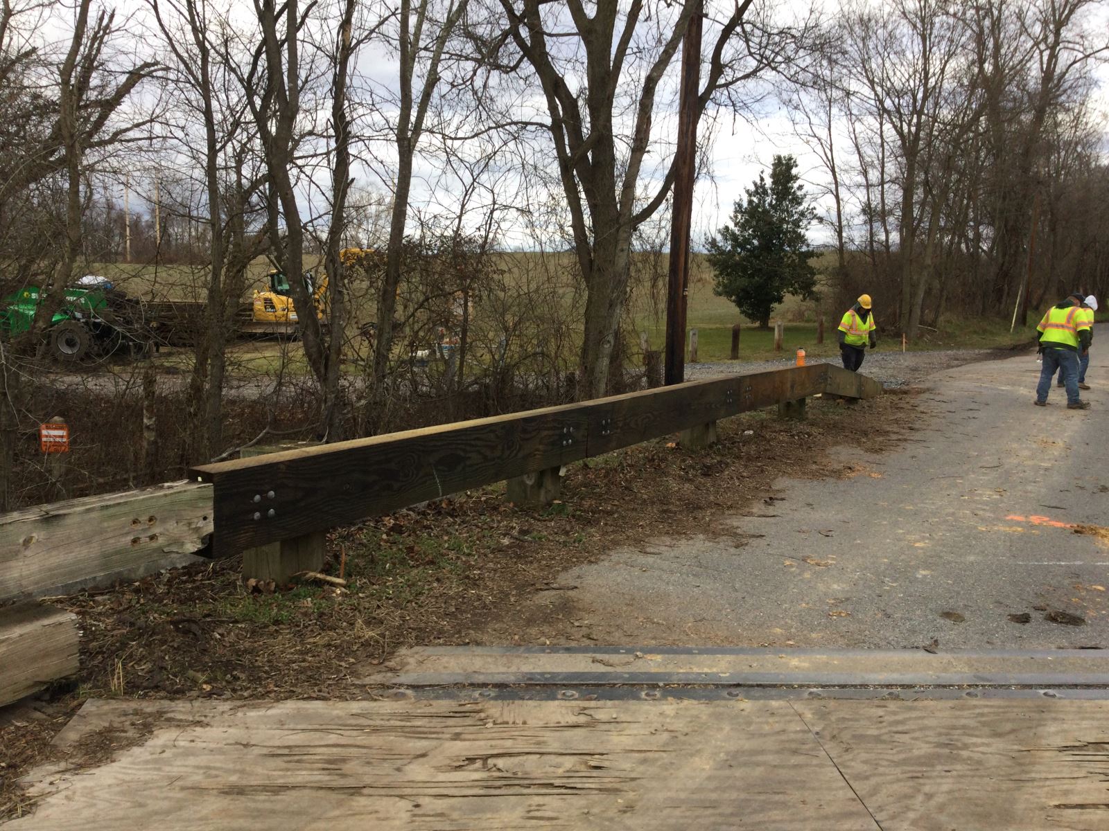 Mouth of Monocacy Bridge over CSXT Railroad