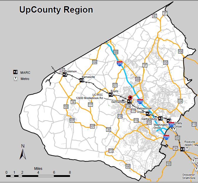 Upcounty Home page