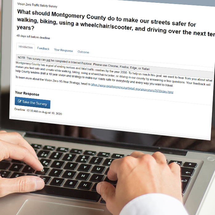 Get Involved with Vision Zero | Montgomery County, MD